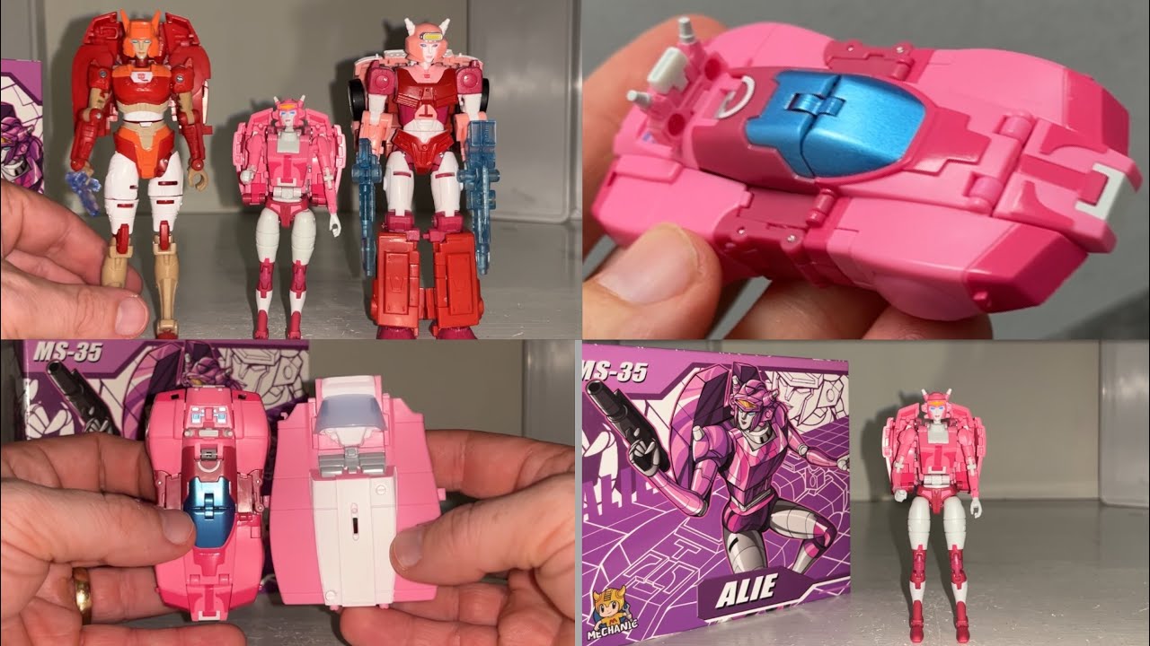 Mechanic studios 35 Alie review. Transformers legends elita 1 figure ...