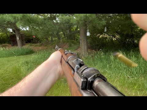 Turkish 1893/33 Mauser POV firing
