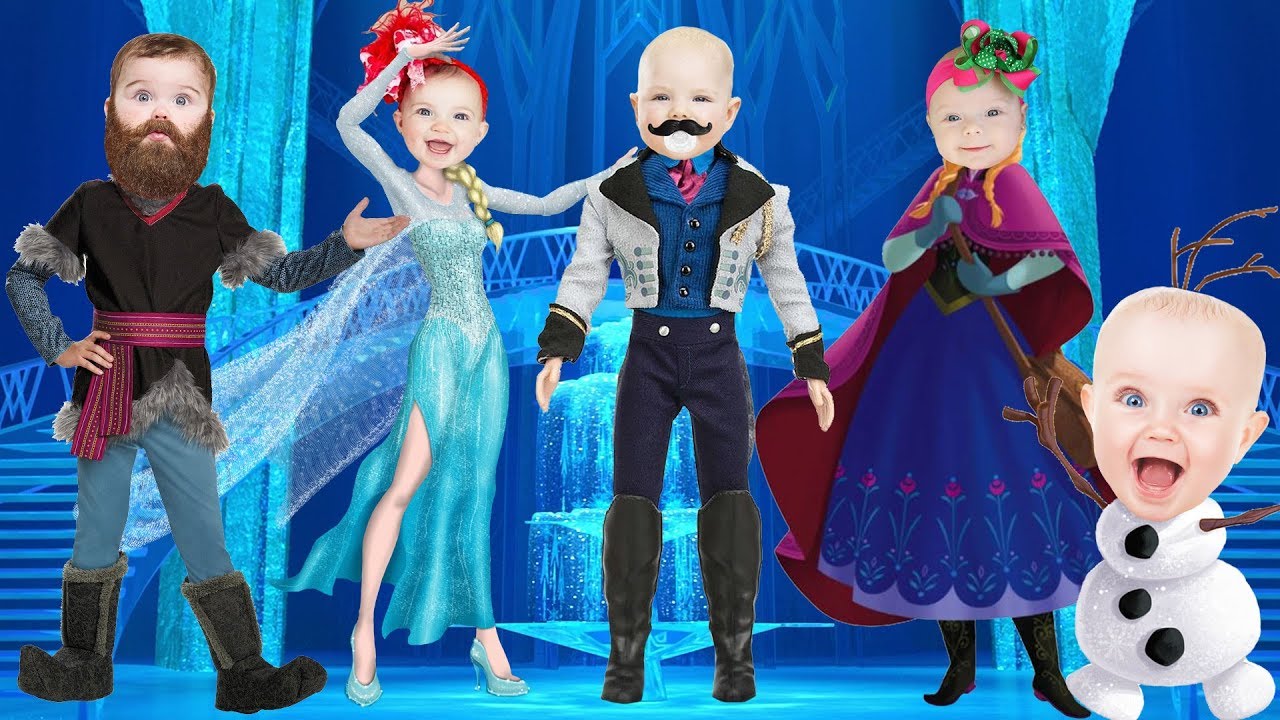 Babies Transform to Superheroes, Elsa Princess, Paw Patrol Finger ...