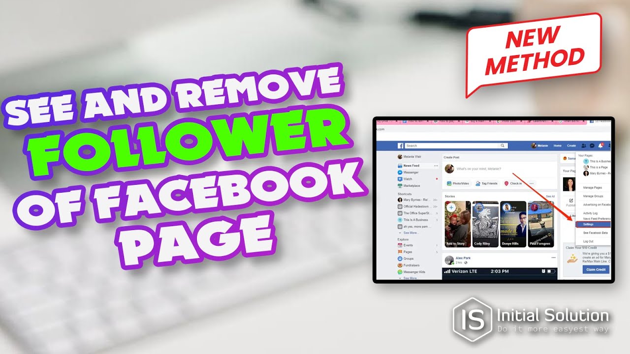 How to see and remove the follower of facebook page 2024 | Initial ...