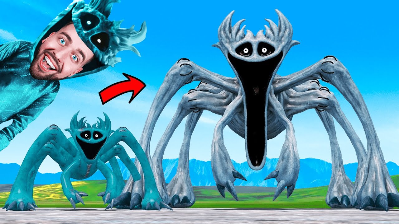 NOUVELLE ÉVOLUTION SNIDEY SPIDEY POPPY PLAYTIME CHAPITRE 4 !! SNIDEY ...