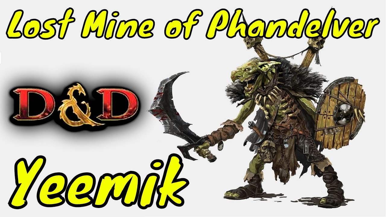 Yeemik Goblin Leader (Lost Mine of Phandelver DM Guide) - YouTube