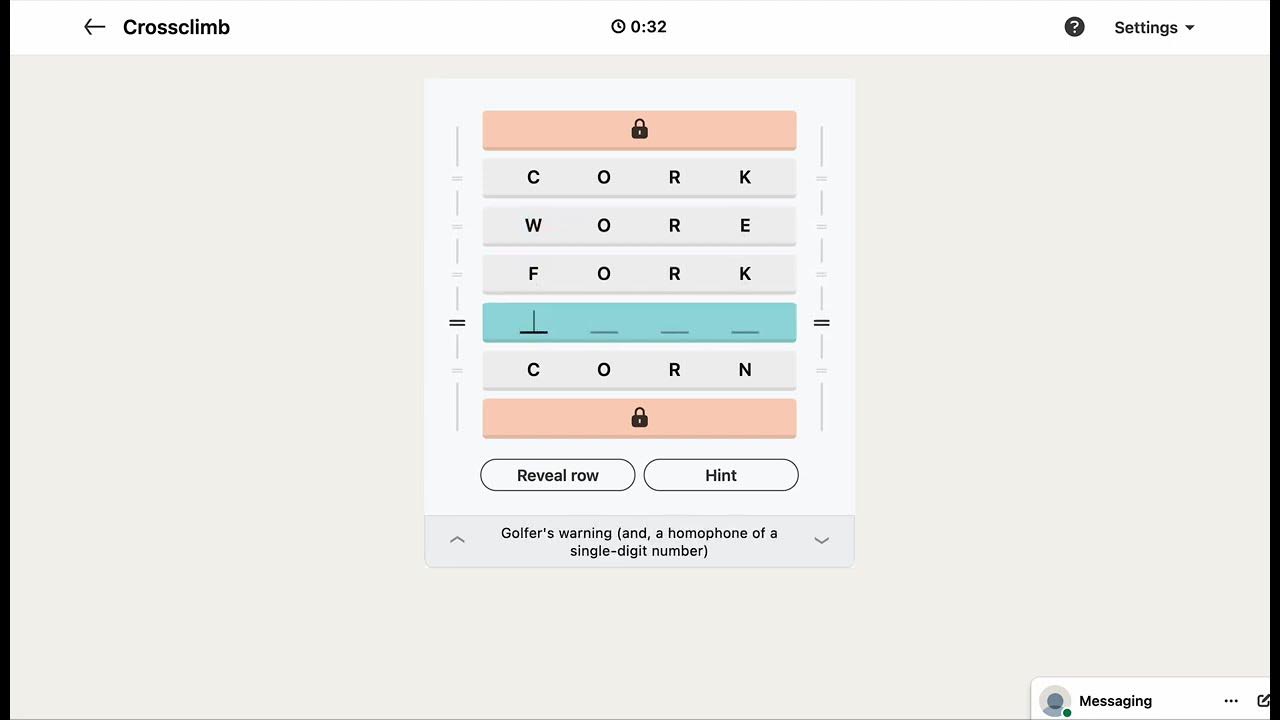 LinkedIn Games - Crossclimb #279 #crossclimb - YouTube