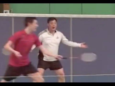 Badminton-Attack and Defence Positioning Practice (2) - YouTube