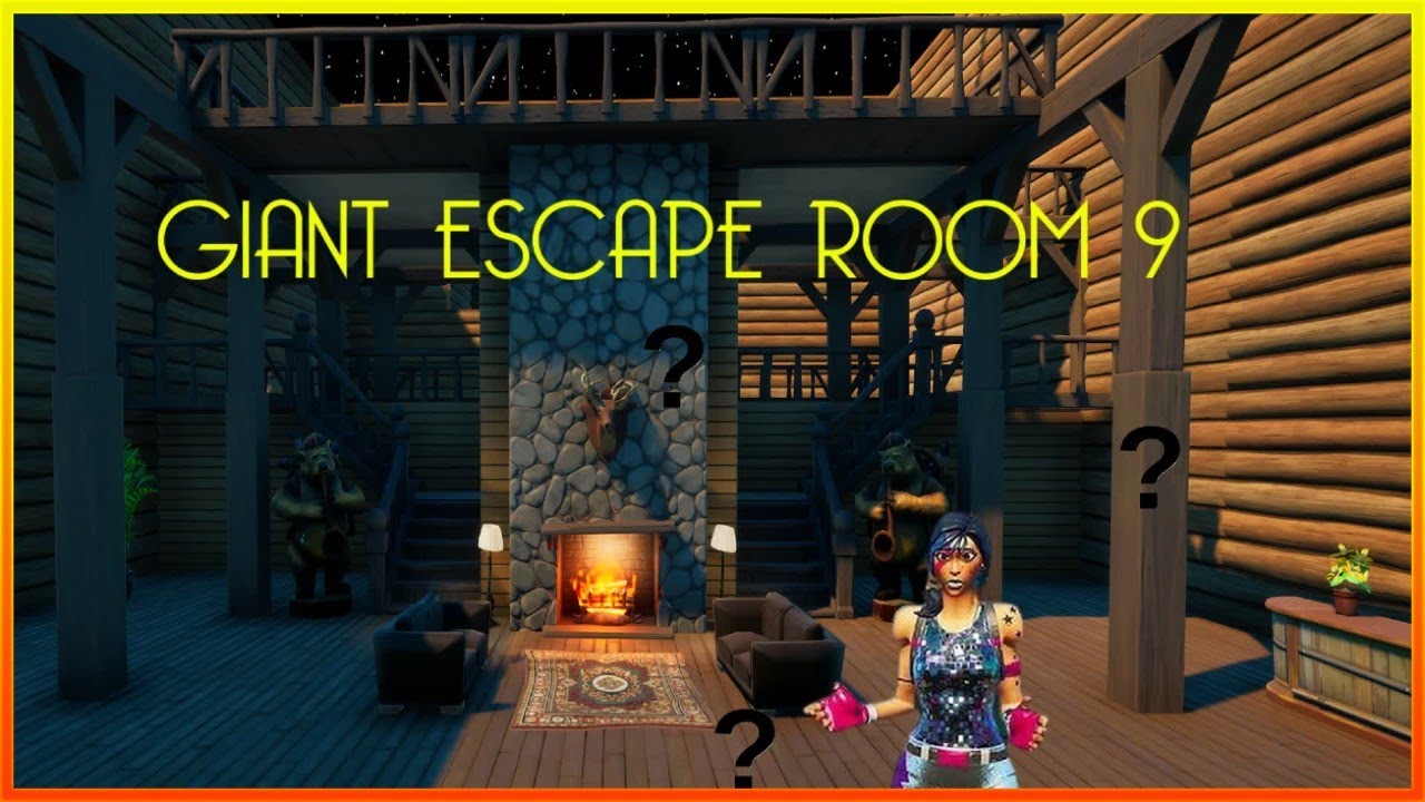 Giant Escape Room 9 Gameplay (Fortnite Creative 2.0 Map) - YouTube