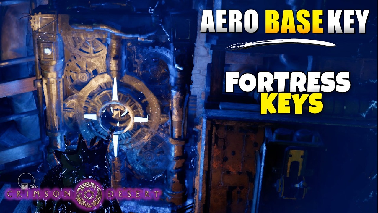 Crimson Desert - Retrieve the key from the Aeronautical Research Base ...