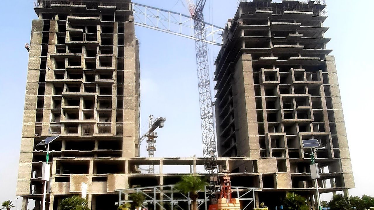 bridge 🌉 truss install work high rise building #construction #building ...