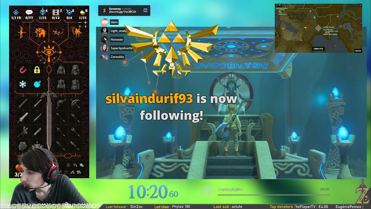 Zelda BotW Randomizer | Coop seed ft. Paulinette, Idem, Light_analyse ...