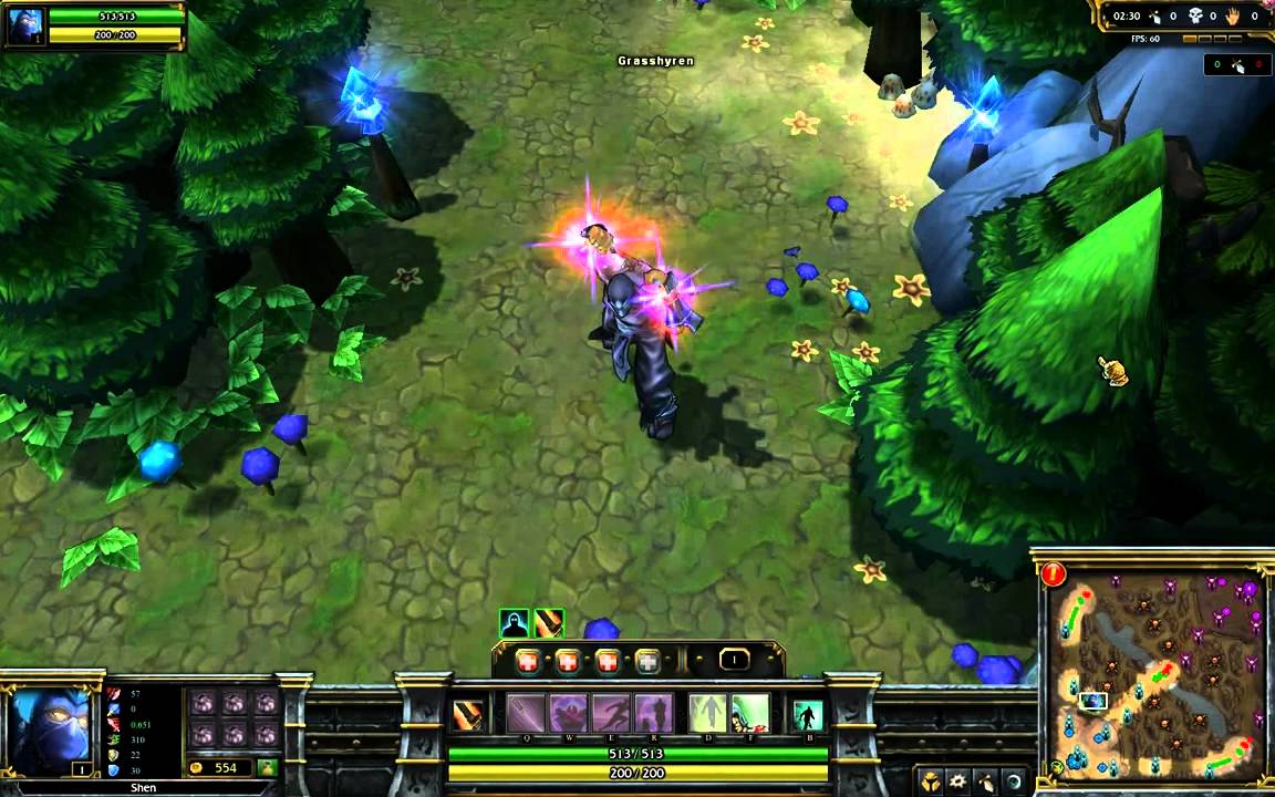 LoL Emotes - Shen - YouTube