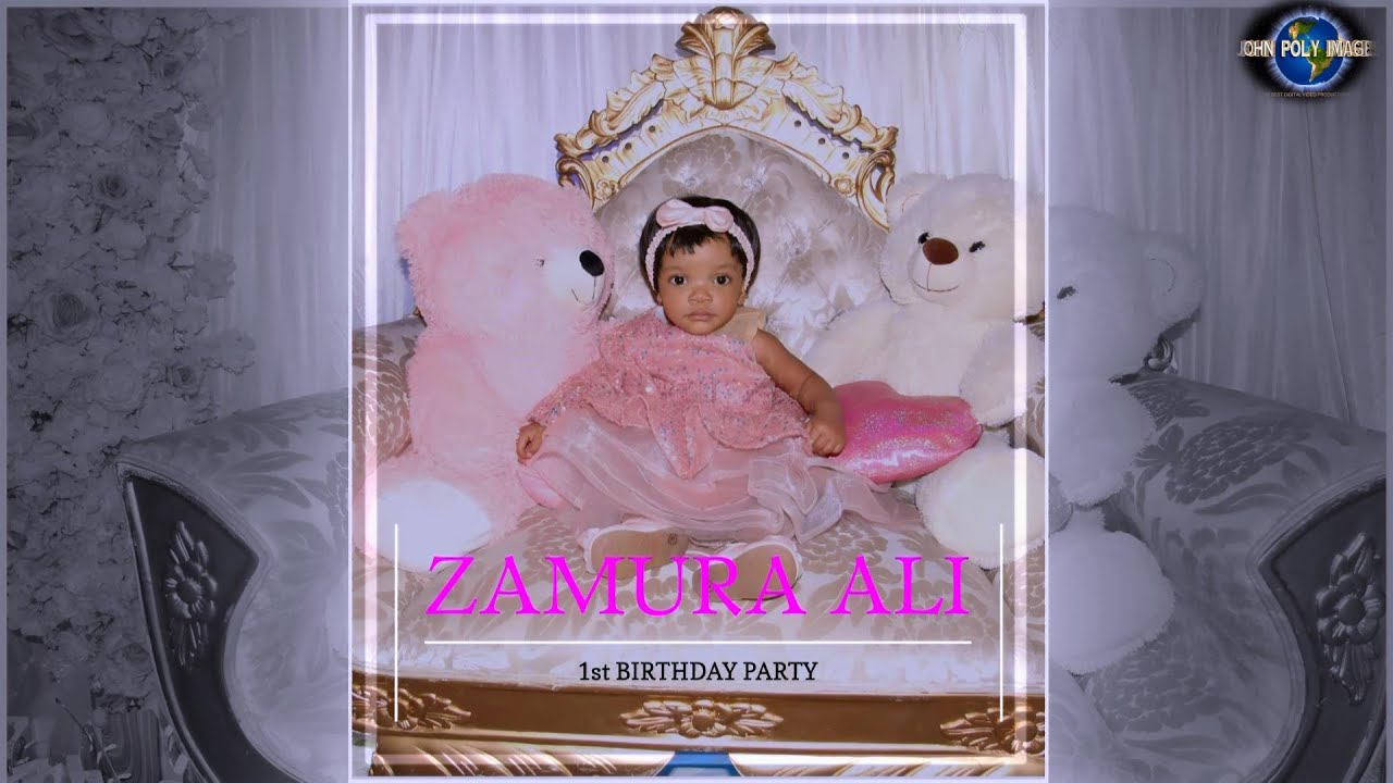 Zamura's 1st Birthday Party - YouTube