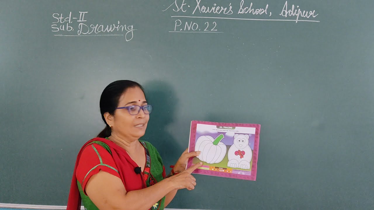Std 2 Drawing Pg no 22 - YouTube