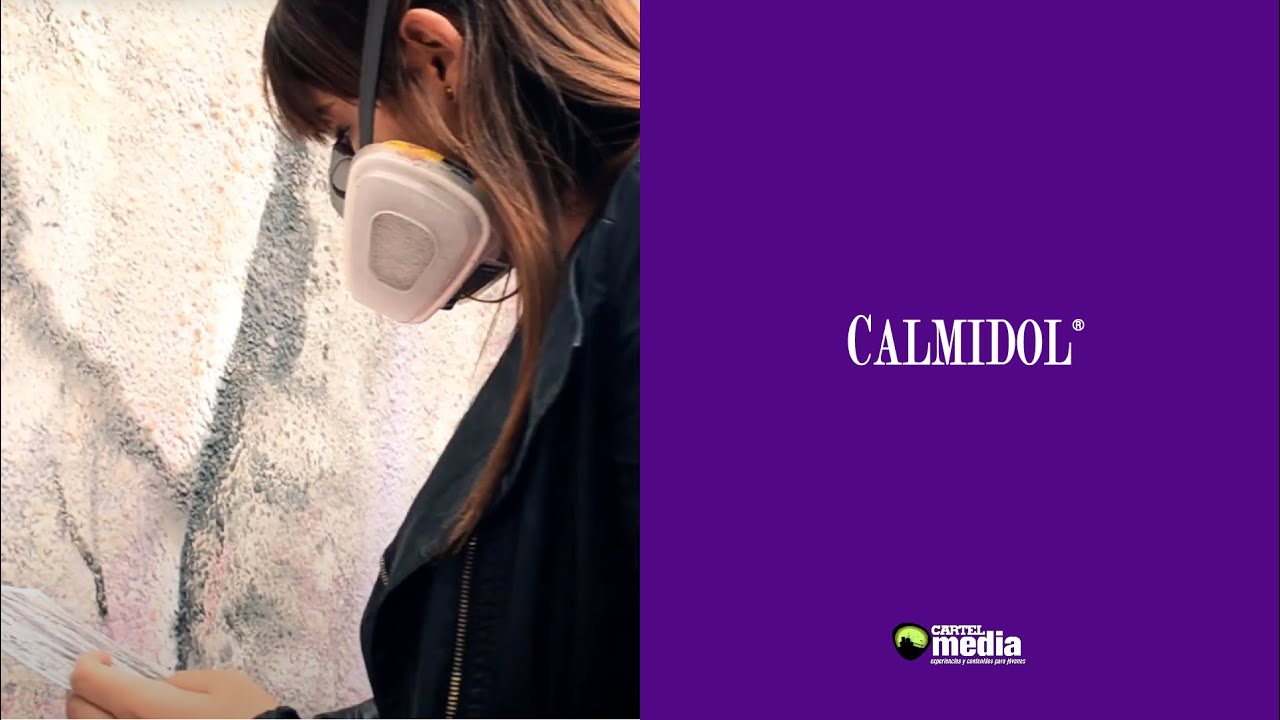 CALMIDOL Campaña Mural Publicitario - YouTube