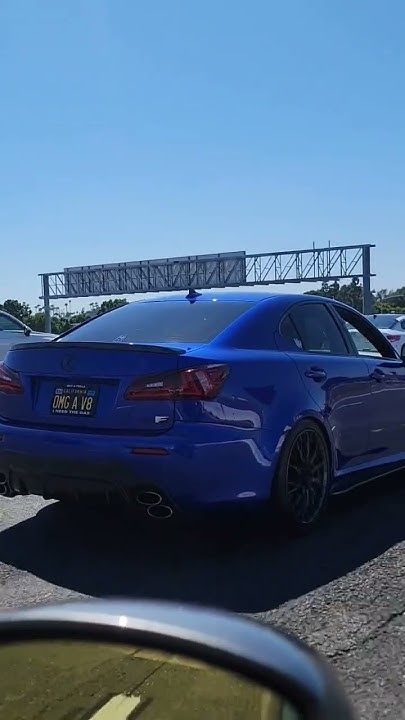 Lexus ISF modded rolling and having fun - YouTube