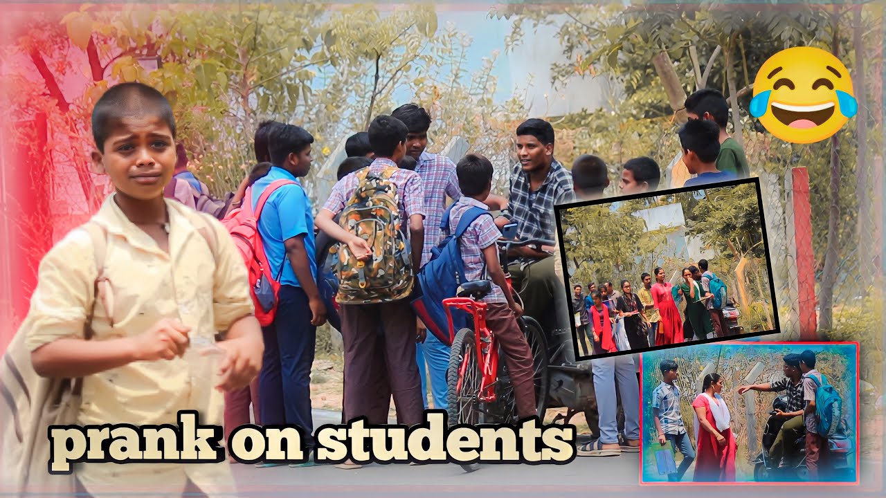 Prank on students 😂|| Full funny || dare students || watch the end 🤣 ...