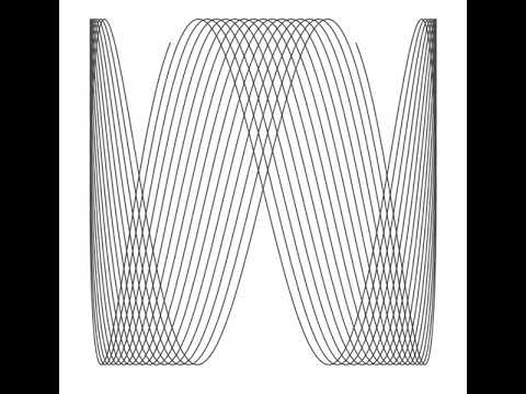 Oscillating Parametric Cycloid - YouTube
