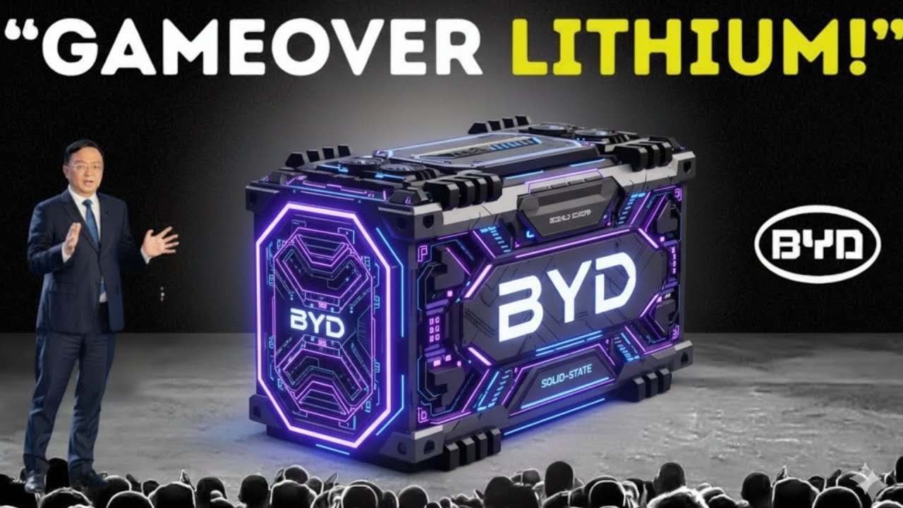 BYD CEO Announces New All solid state batteries with 10 Minutes ...
