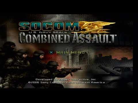 Socom: Combined Assault - Intro Video + Main Menu Theme - YouTube