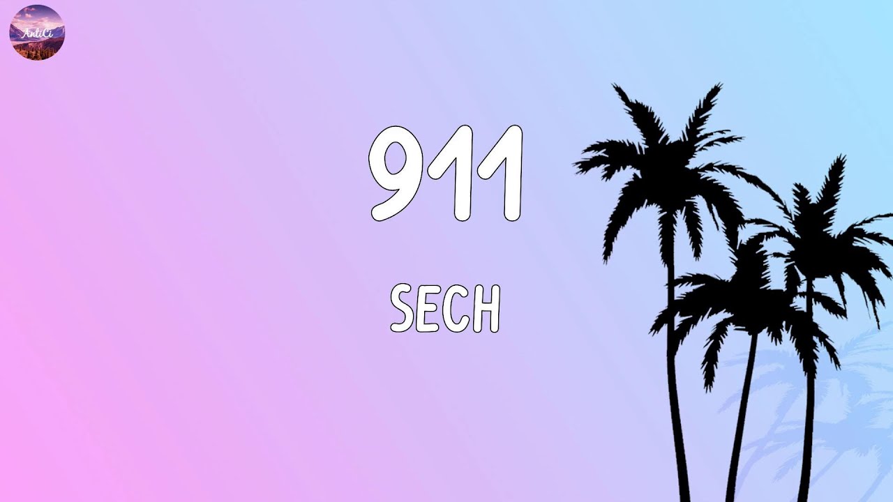 Sech - 911 (LETRA / LYRICS) - YouTube