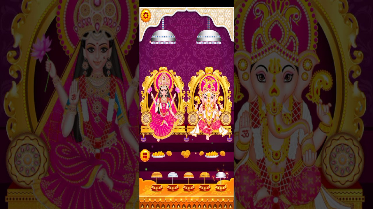 Indian god Laxmi ganesh pooja //god pooja game//ganesh Laxmi pooja ...