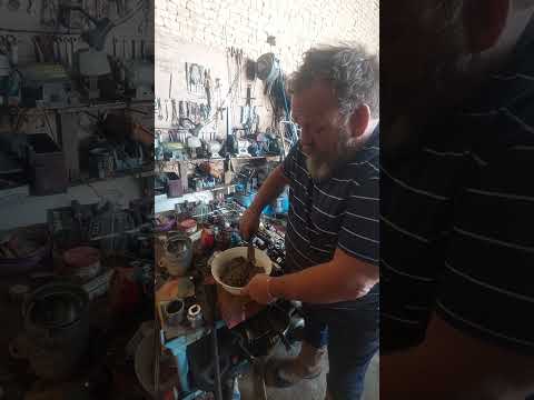 Making my own casting sand - keep watching to see what I use it for @MechcanickeyStuff