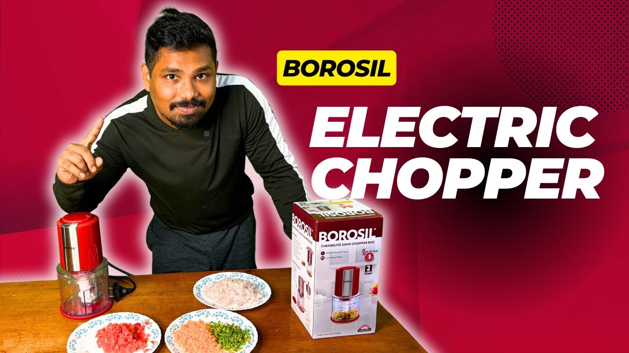Borosil Electric Chopper: Must-Watch Unboxing Review - YouTube