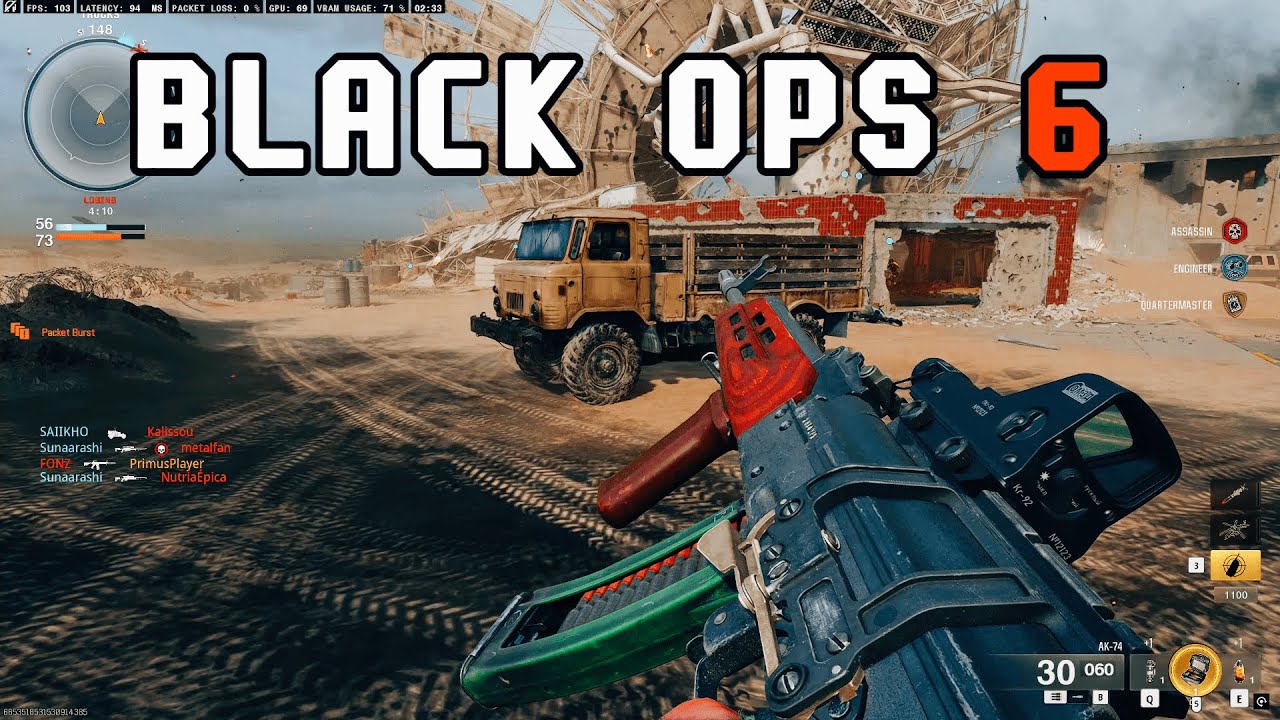 Black Ops 6: Scud Map TDM in 4K Full Gameplay! (No Comment) - YouTube