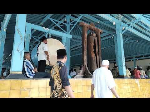 Full Pukul Bedug & Kentongan Bersejarah Masjid Agung Keraton Surakarta Menanti Adzan Sholat Jum'at