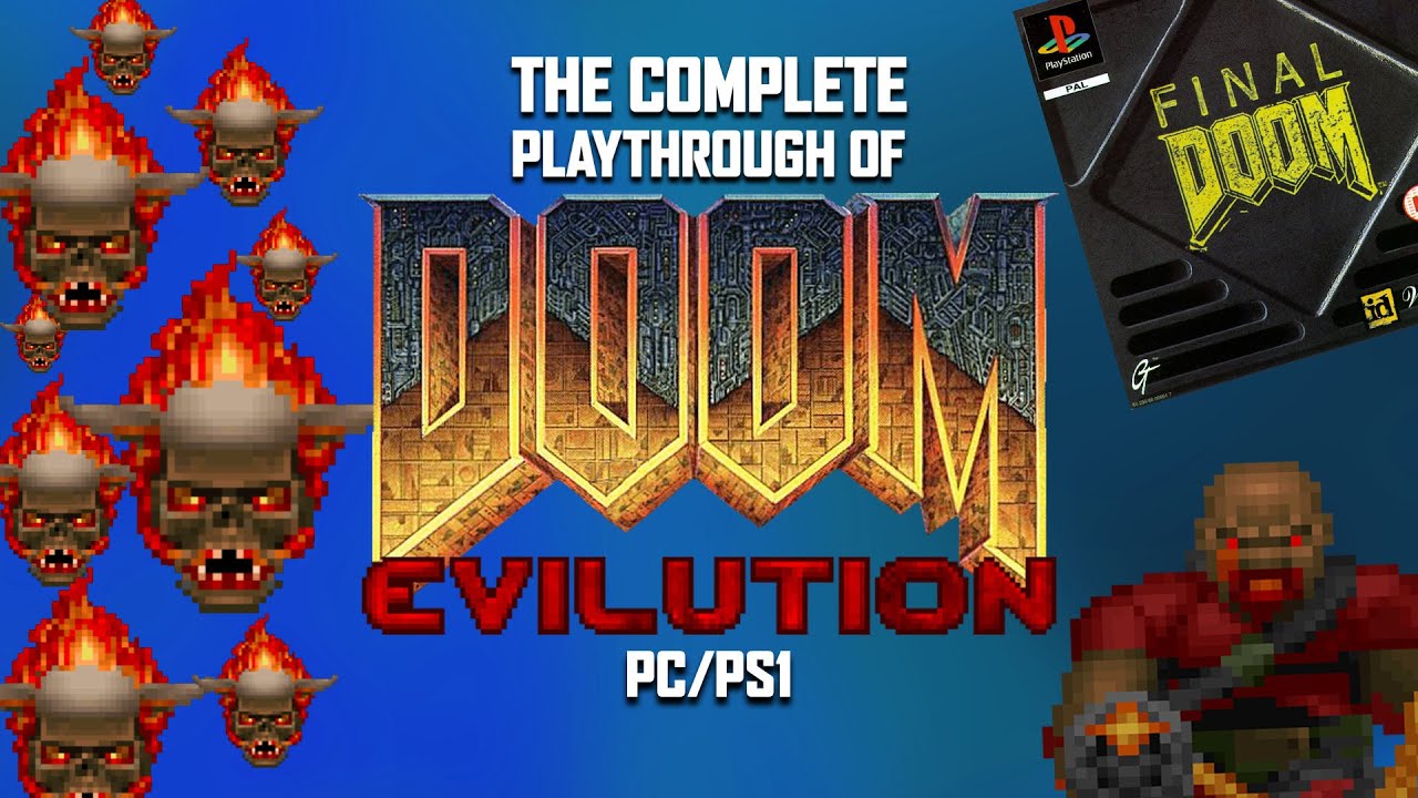 TNT (Final Doom) COMPLETE Playthrough (PC/PS1) - YouTube