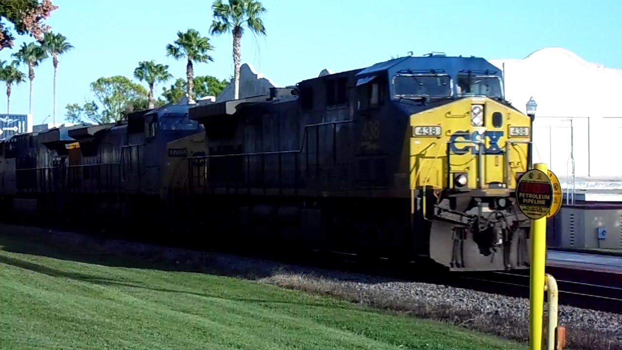 Q170 CSX Intermodal Train - YouTube