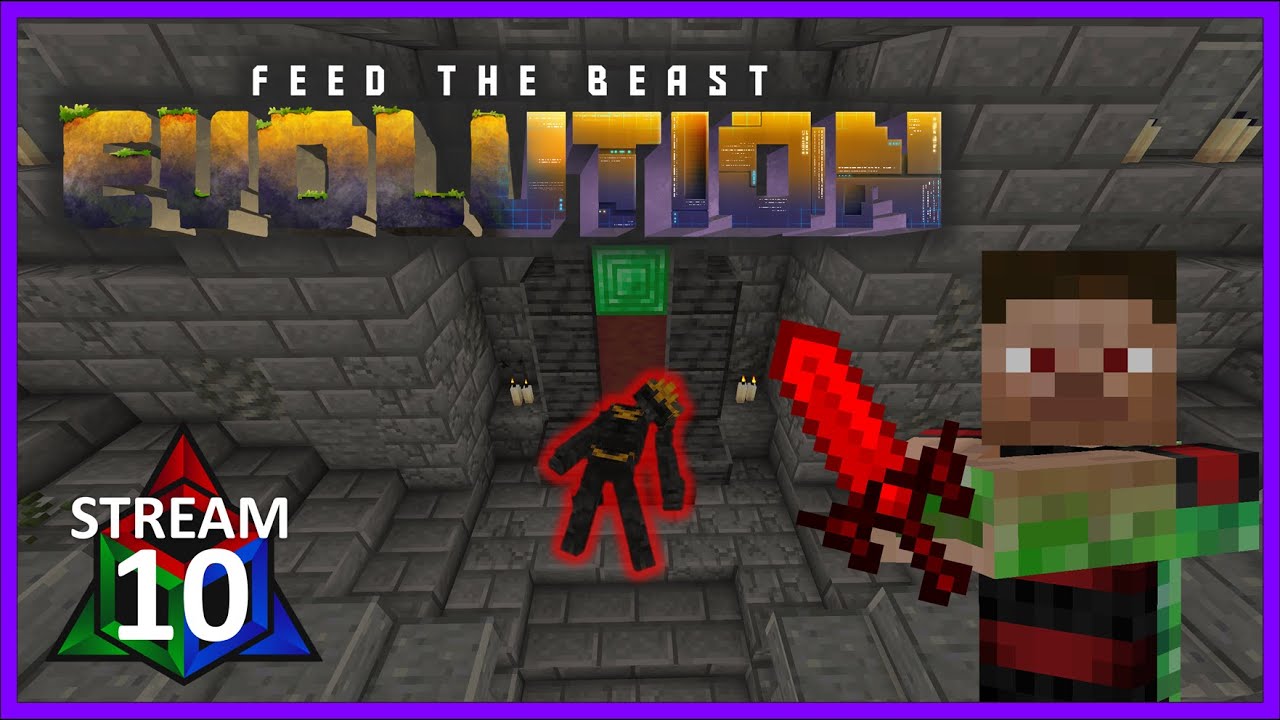 This Boss Almost BROKE MY GAME in FTB Evolution!!! - Day 10 Stream VOD ...