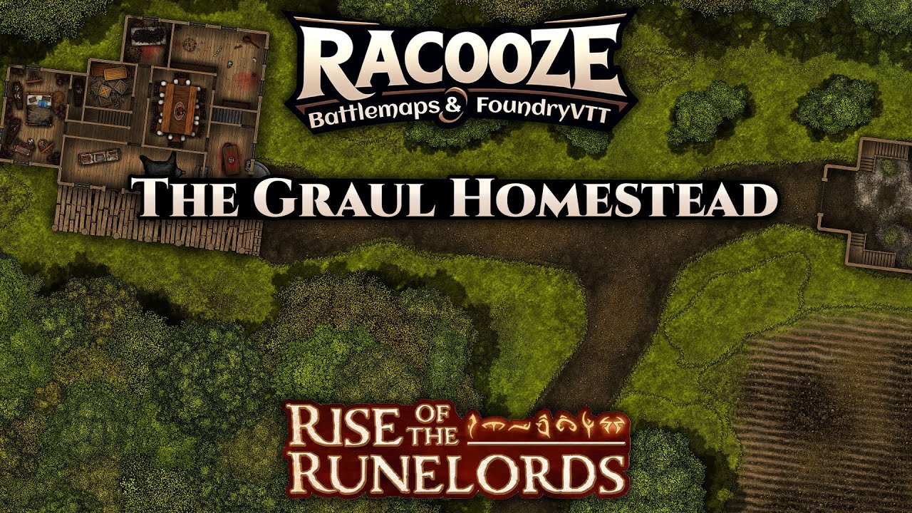 The Graul Homestead - Rise of the Runelords - Battlemap Creation ...
