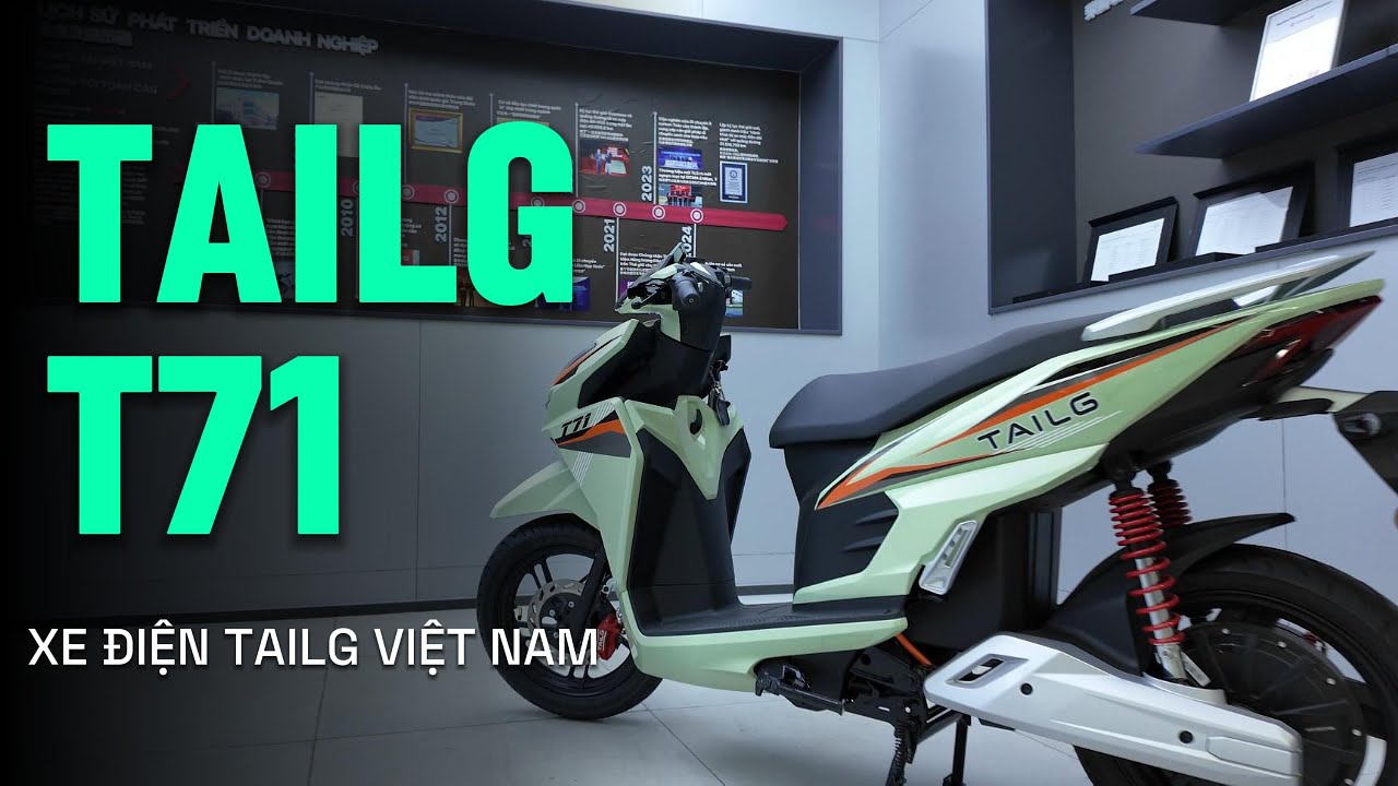 Đánh Giá Siêu Phẩm Xe Máy Điện Tailg T71 Vario Cực Chiến Cực Bốc - YouTube