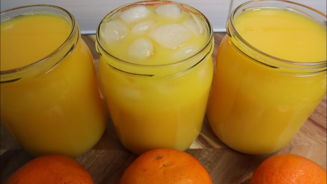 How To Make Freshly Made Orange Juice | Drinks For Glowing Skin And ...