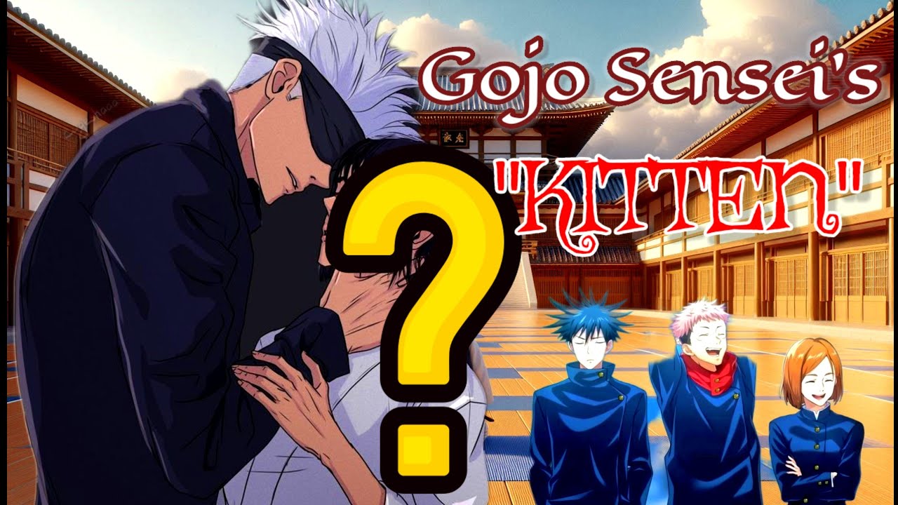Gojo Sensei loves Kitten|| Jujutsu Kaisen|| #jjk #anime - YouTube