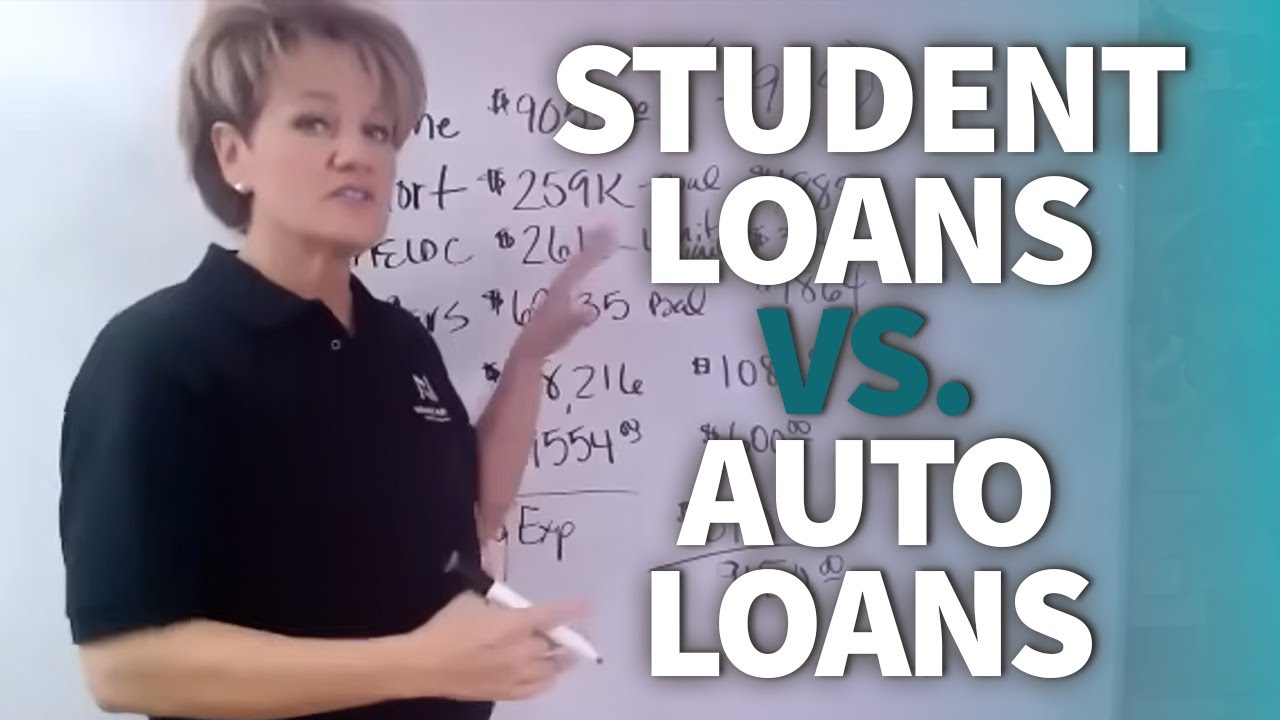Student Loans Vs. Auto Loans Explained - YouTube