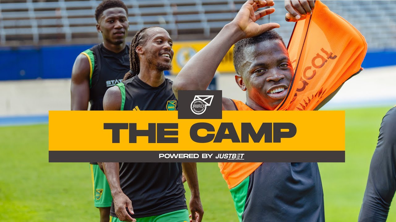 The Reggae Boyz Camp Day Two of Training - Preparation for June 6 - YouTube