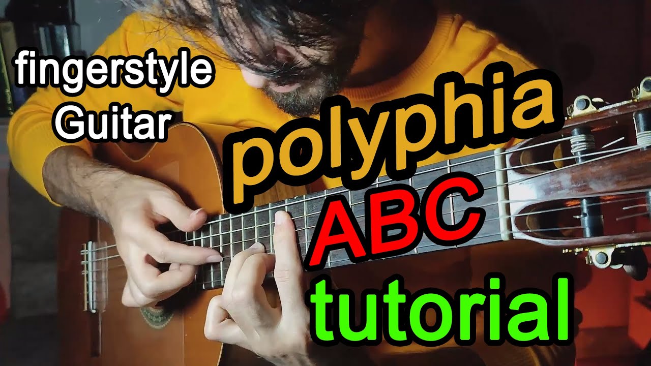 polyphia ABC Guitar tutorial ( percussive fingerstyle ) - YouTube