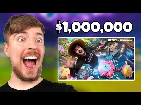 El RETO de MRBEAST en FORTNITE 🤑 - YouTube