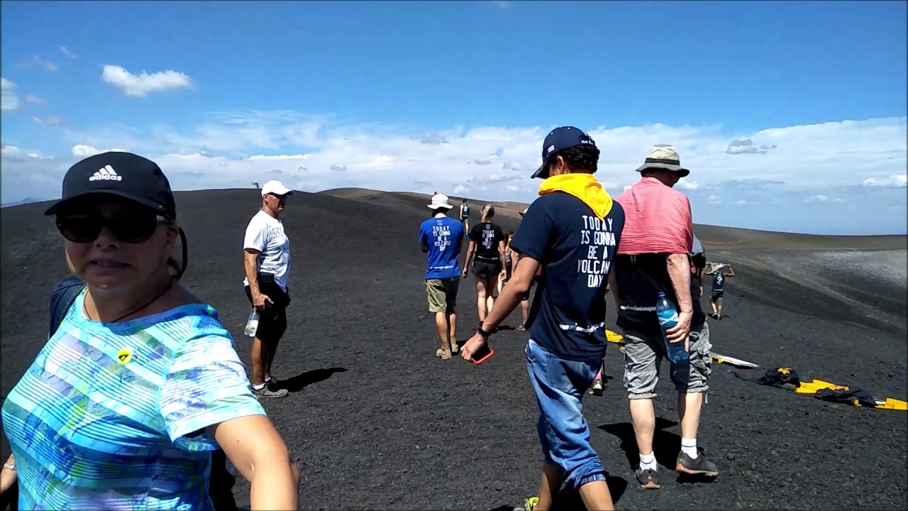 Volcano Sandboarding in Nicaragua - YouTube