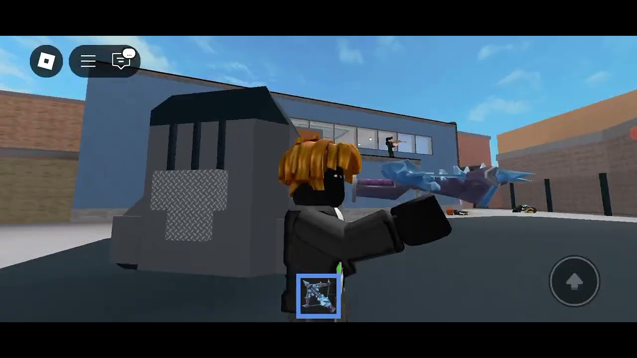 jugando a 5v5 mm2 milbase - YouTube