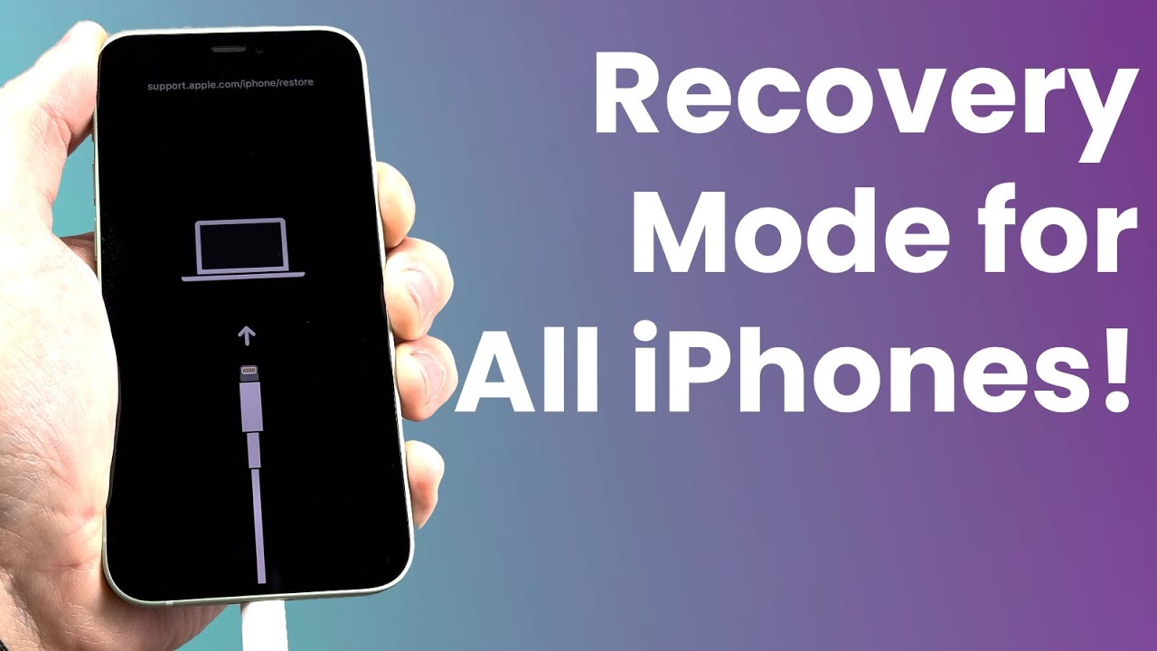 How To Put EVERY IPhone In Recovery Mode All Models iPhone 1 To How To Put EVERY IPhone In Recovery Mode All Models iPhone 1 To