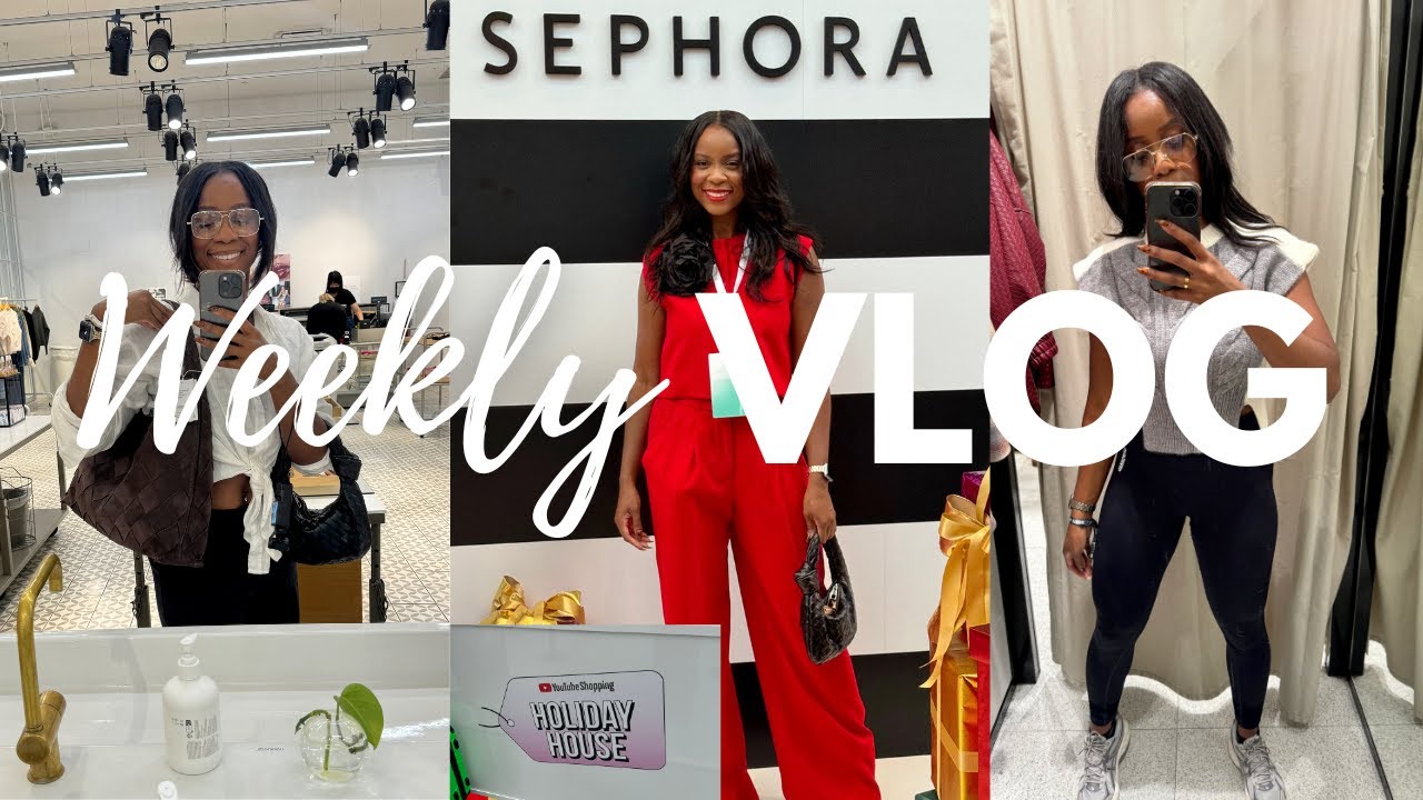 Vlog | Shopping in NYC & Attending My 2nd YouTube Event in L.A! Q&A ...