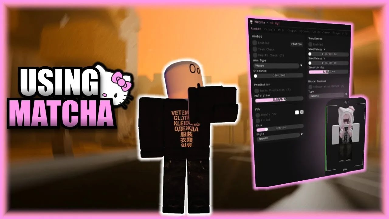 USING THE BEST EXTERNAL MATCHA - YouTube