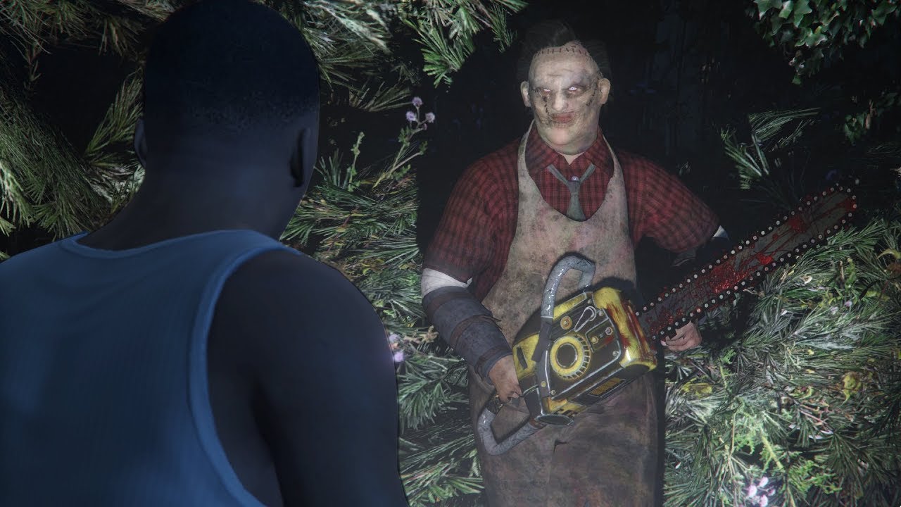 GTA 5 - Leatherface (Easter Egg) - YouTube