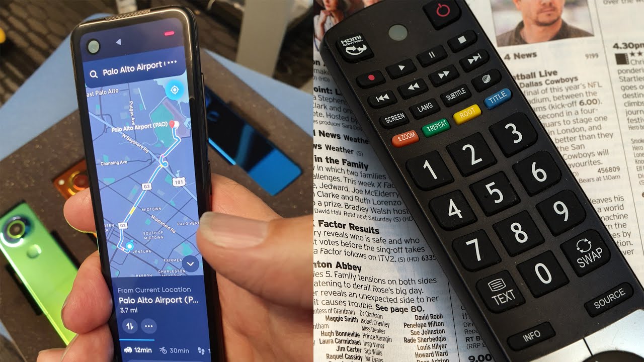 Andy Rubin Shows Remote Control Smartphone Design - YouTube