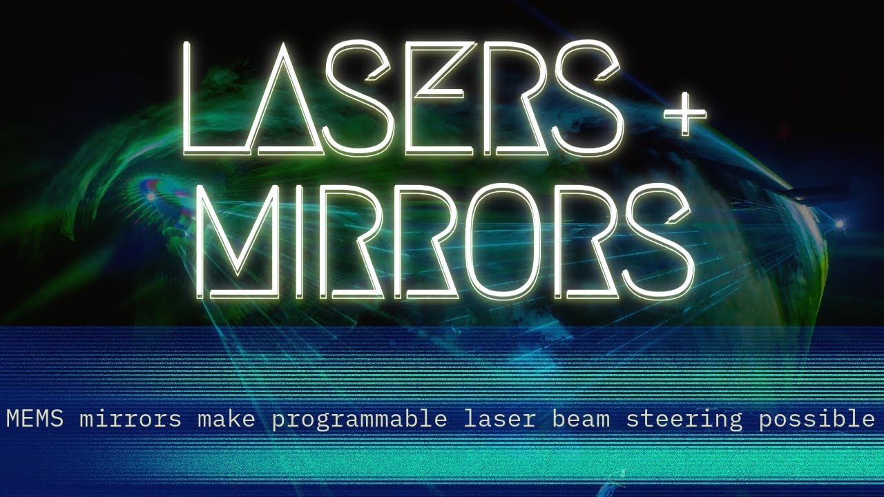 Lasers Plus MEMS Mirrors Deliver Programmable Projections - YouTube