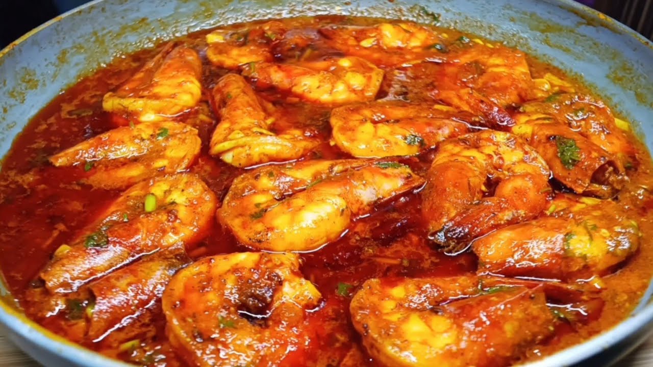 Prawns Masala Curry Recipe | Prawns Masala Gravy Recipe | Jhinga Masala ...
