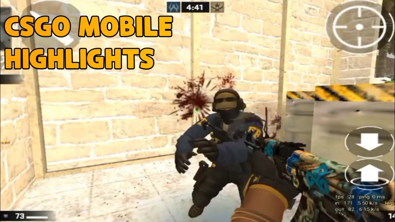 [CSGO] CSGO MOBILE HIGHLIGHTS HARDCORE MODE 🔥 CSS MOD CSGO MOBILE 🔫 ...