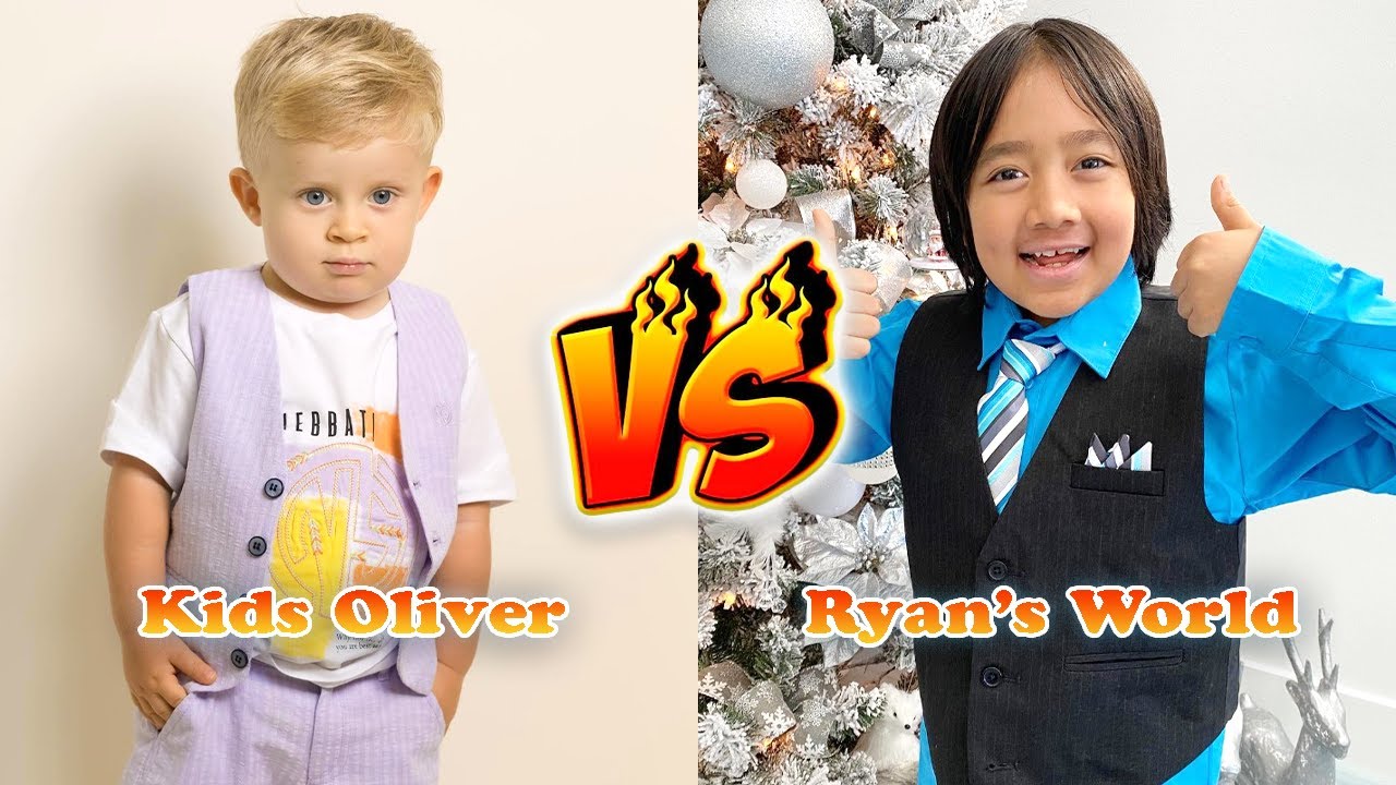Ryan's World VS Oliver Kidisyuk Transformation 👑 From Baby To 2024 ...