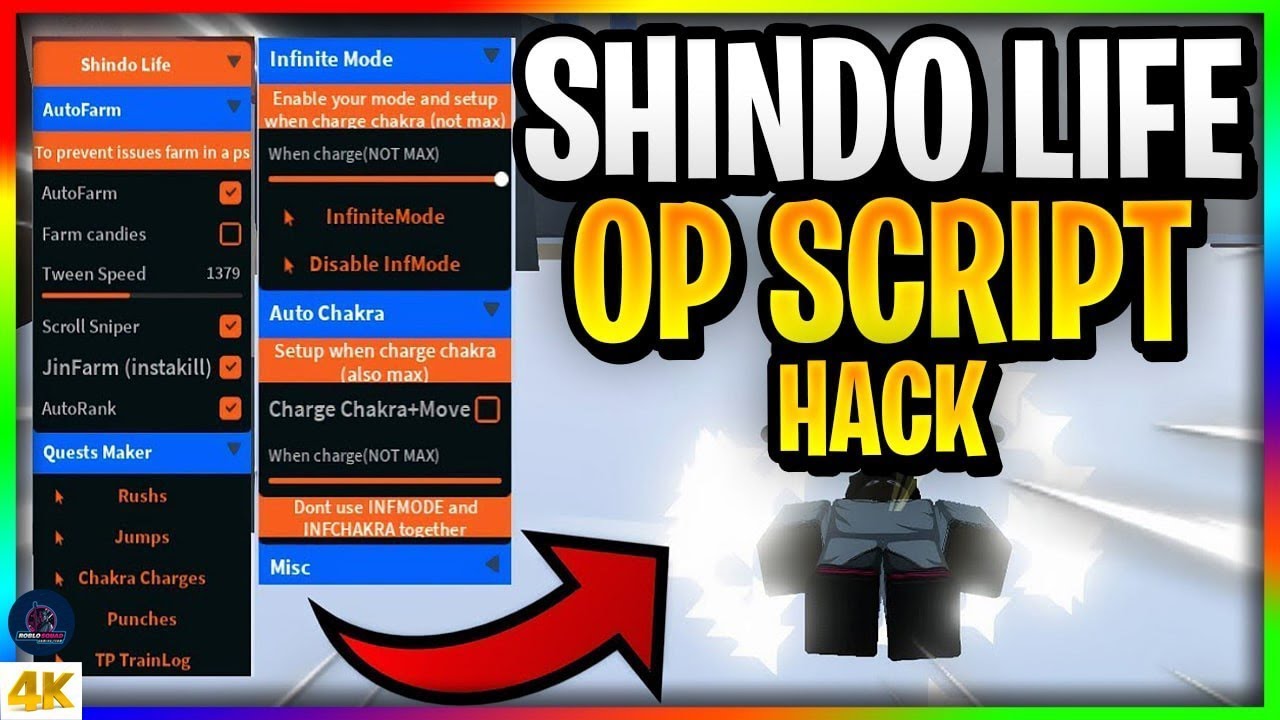 ROBLOX - Shindo Life Script GUI Hack - Infinite Spins, Auto Farm ...